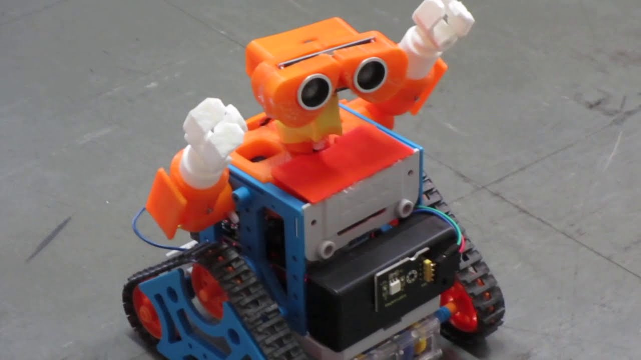Wall E-Robot Arduino 20191231 - YouTube