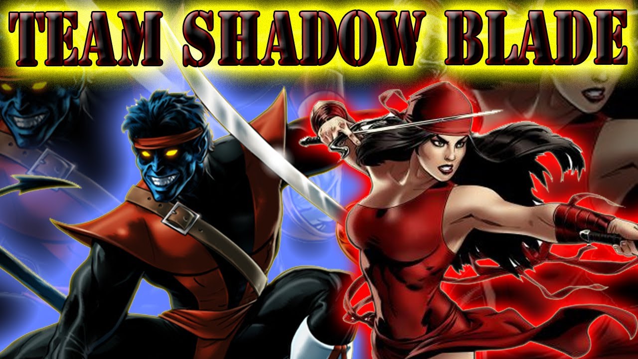 Marvel Avengers Alliance PVP Teams - Team Shadow Blade - YouTube