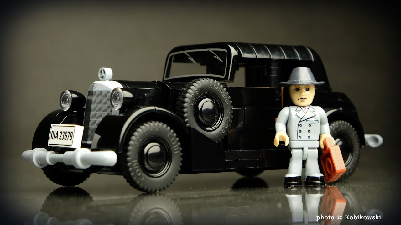 COBI 1937 Mercedes 230 (2251) - recenzja - YouTube