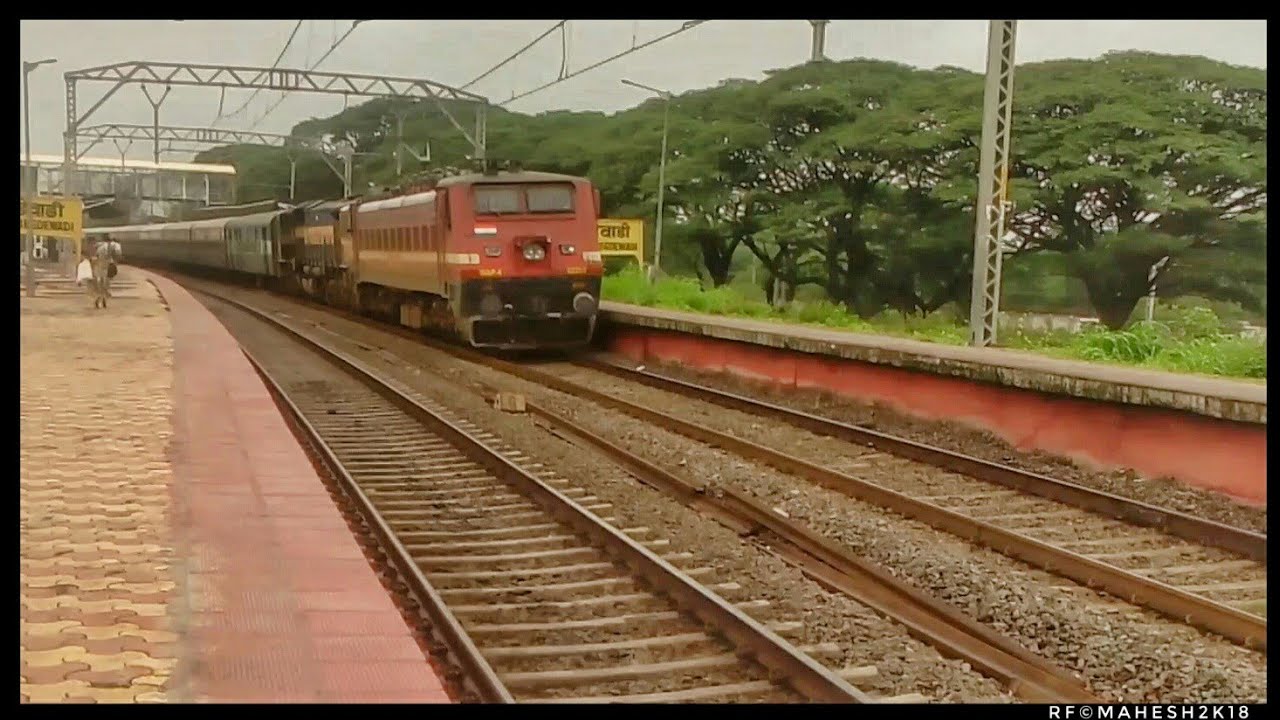 Track music WDG4D/WAP4 11025/Bhusaval - Pune Express - YouTube