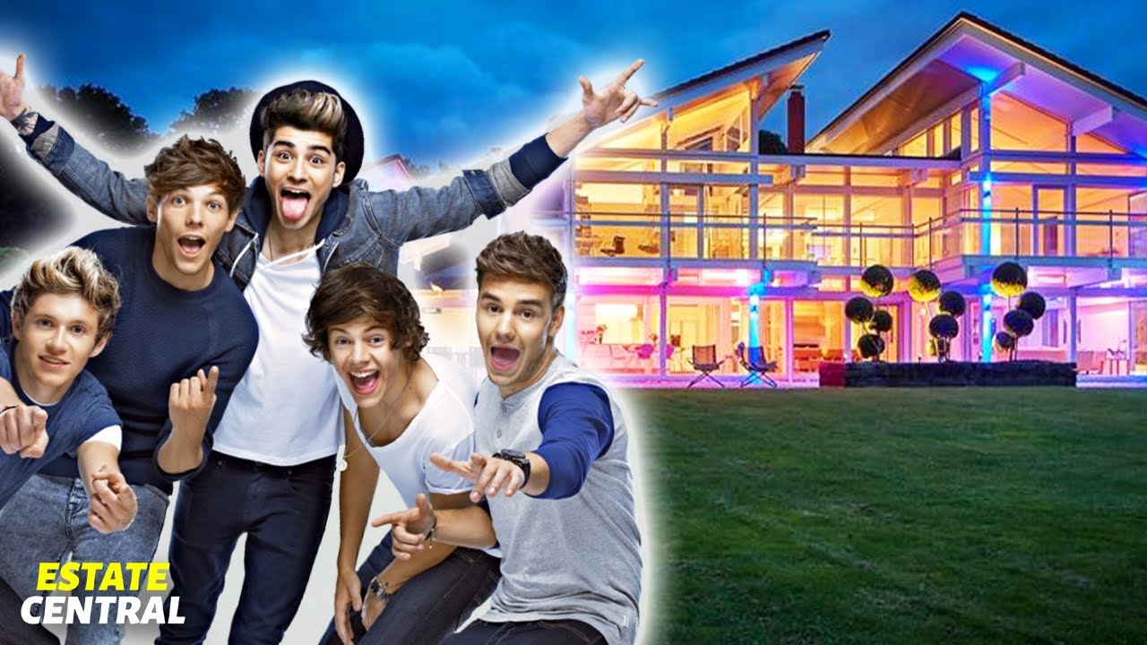 Inside Mansion Harry Styles Rented with One Direction - YouTube