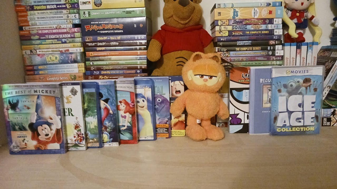 Animation Corner:My Animation Media Collection Update #4 July 2024 Haul ...
