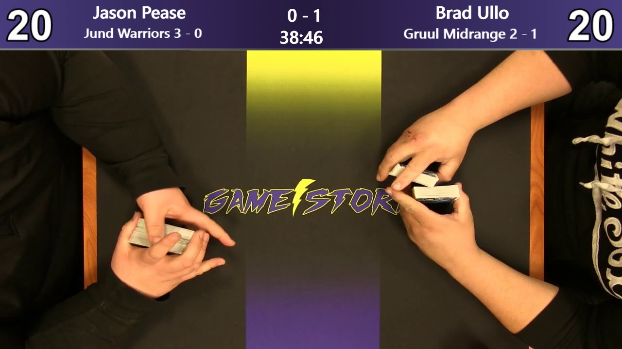 Jason Pease (Jund Warriors) vs Brad Ullo (Gruul Midrange) - Friday ...