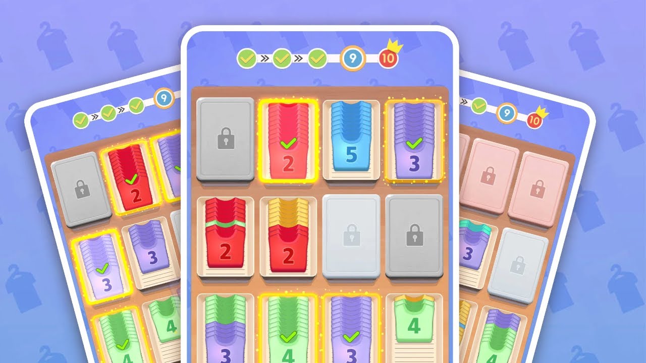 Closet Sort Puzzle: Organizer Game Android Gameplay - YouTube