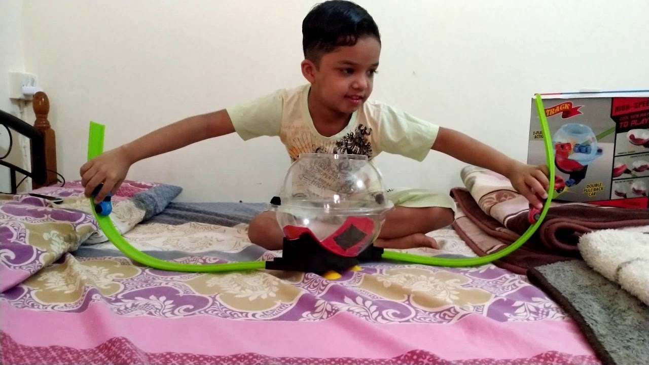 DOUBLE PULL BACK CAR TOYS REVIEWED BY SHAMIL SHAH - YouTube