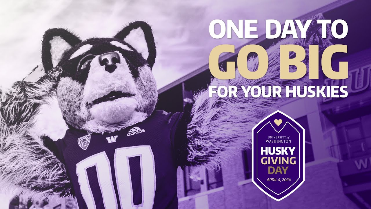 2024 Husky Giving Day: One day to go BIG for your Huskies! - YouTube