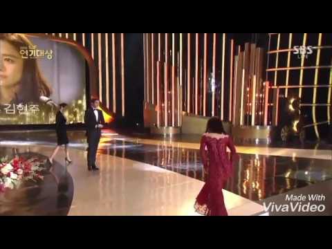 Kim hyun joo - Everytime (2015 SBS drama awards) | I have a lover