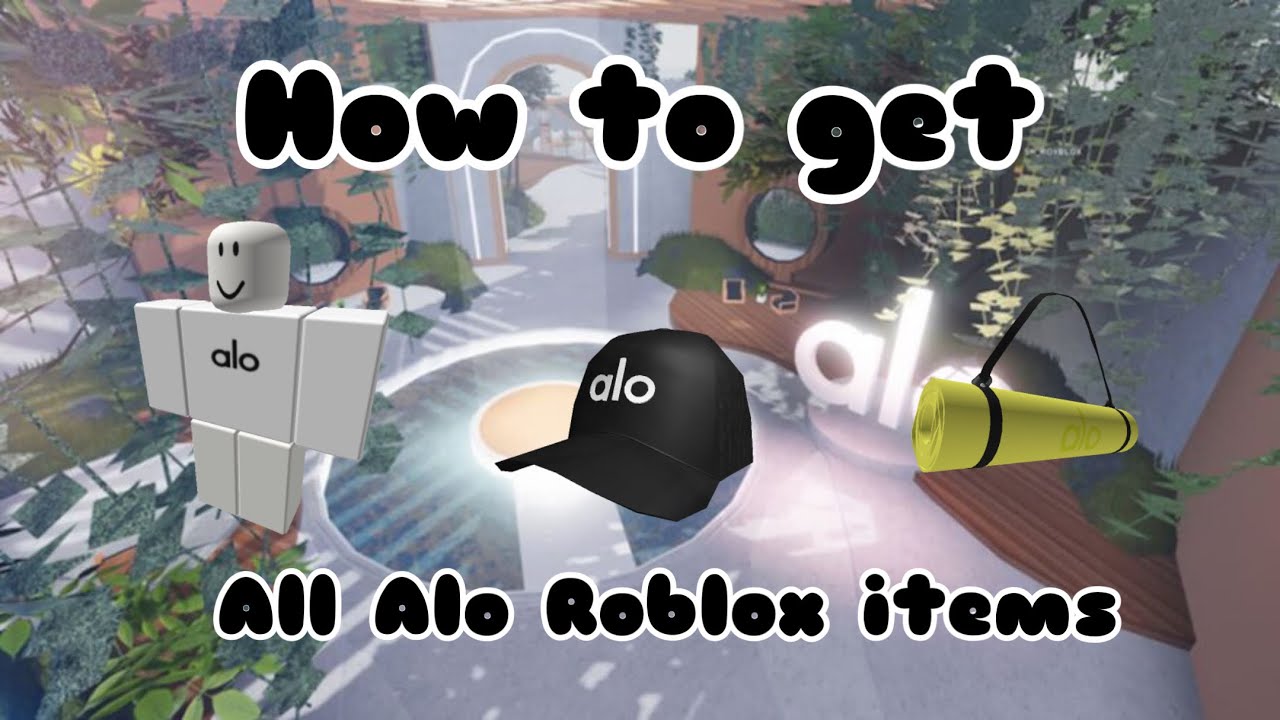 FREE ROBLOX ACCESSORIES / How to GET All Alo Roblox items - YouTube