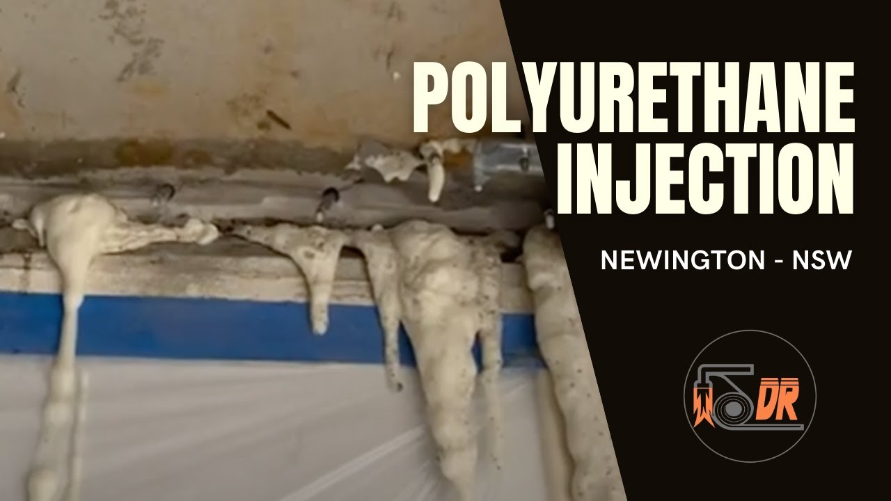 Polyurethane Injection - Newington NSW - YouTube