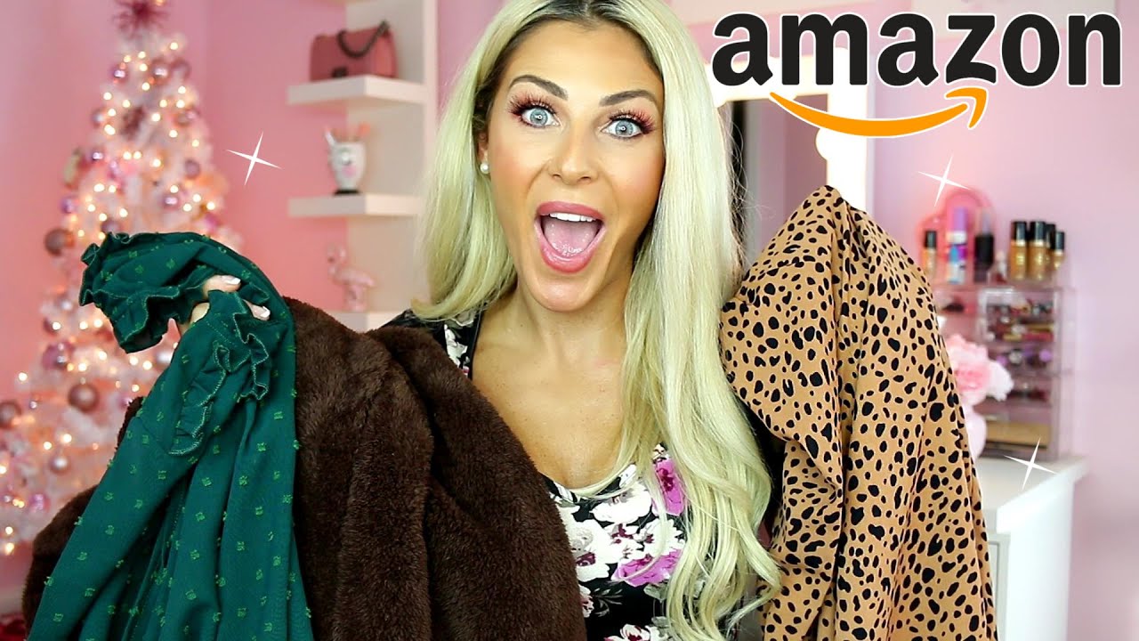 FALL/WINTER AMAZON CLOTHING TRY-ON HAUL | ANGASHION - YouTube