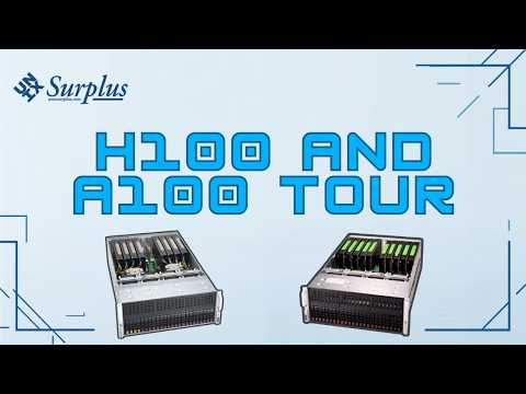 Inside an A100 & H100 Server 🔥 Full GPU Server Tour