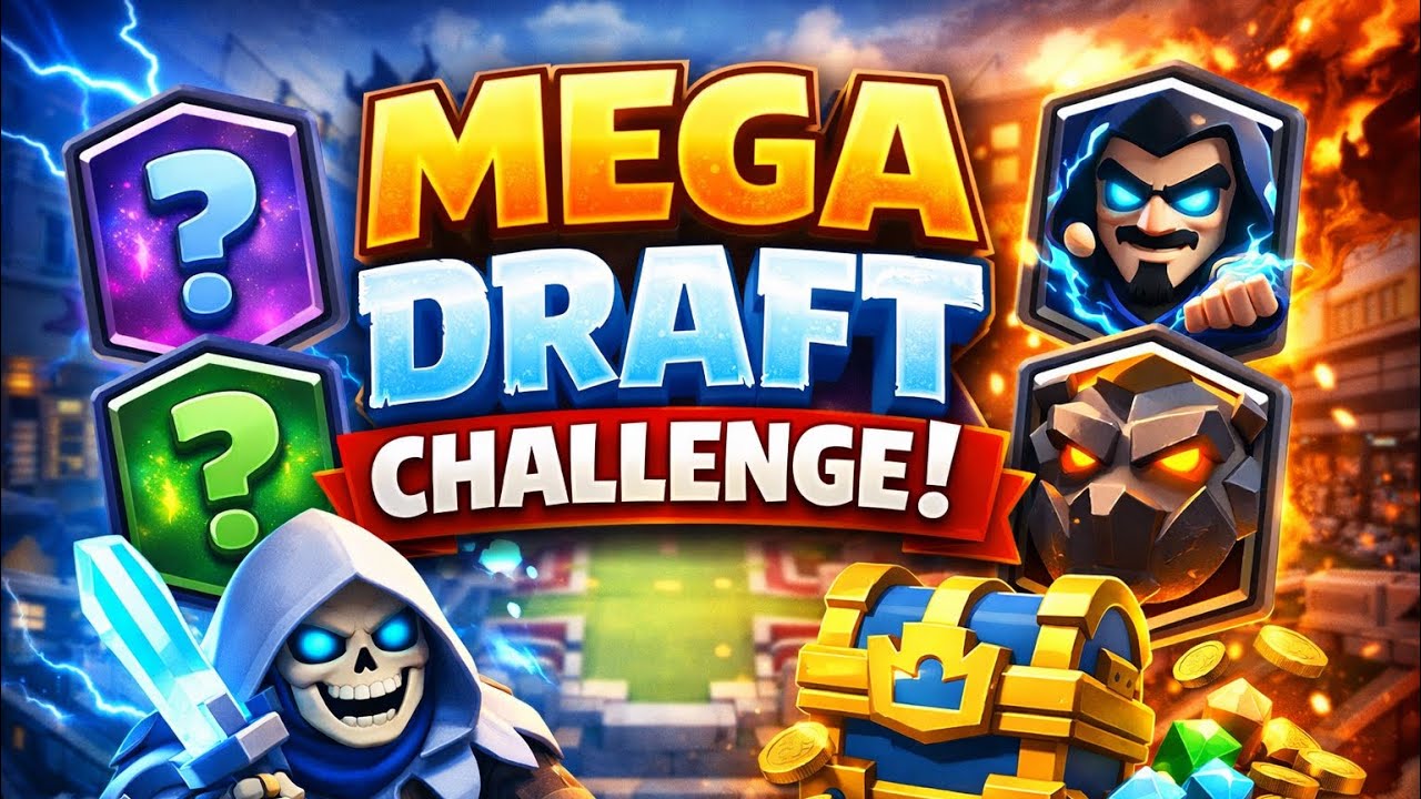 12-0 MEGA DRAFT CHALLENGE! Perfect Run | Clash Royale - YouTube