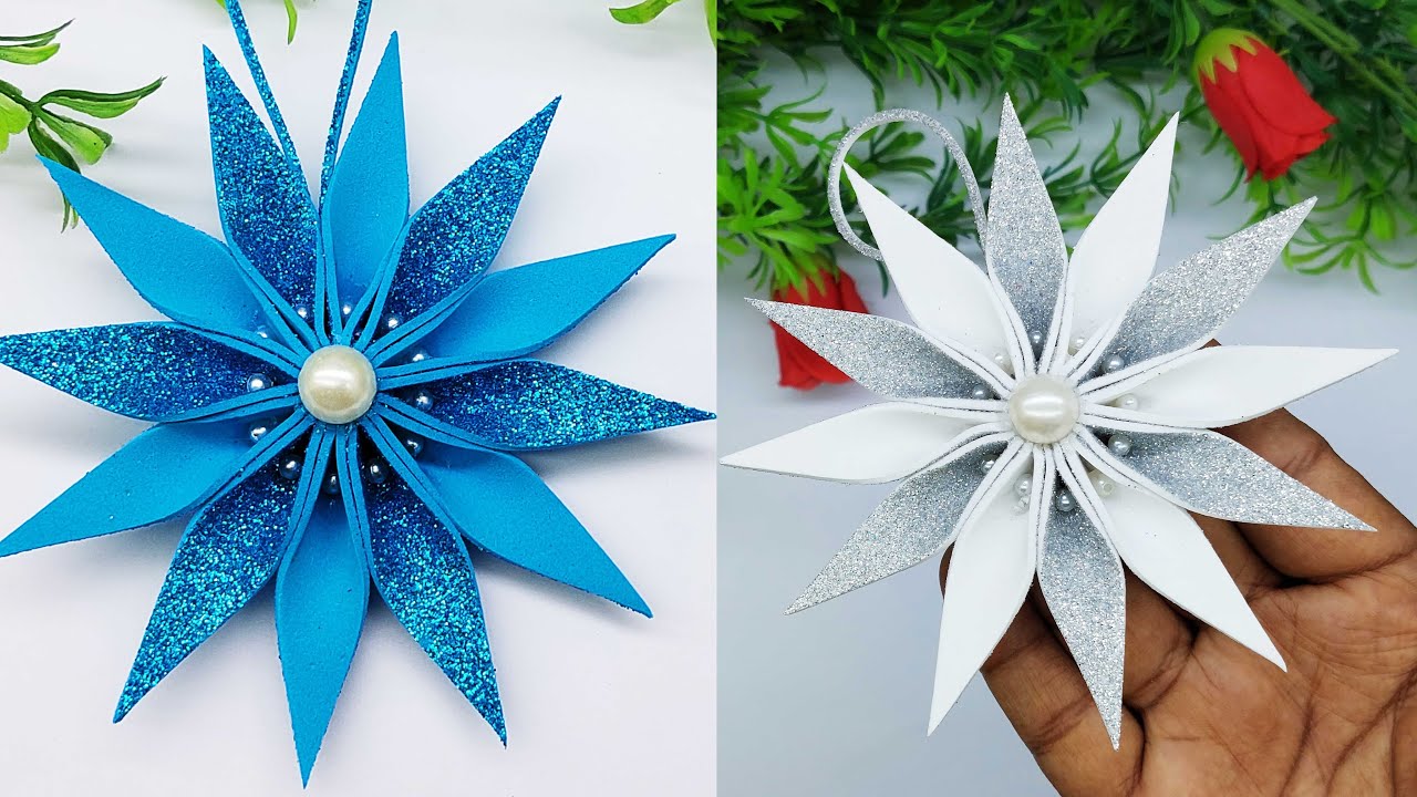 Christmas Star 🌲 Low Budget Christmas Star Making Ideas 🌲 DIY Christmas ...
