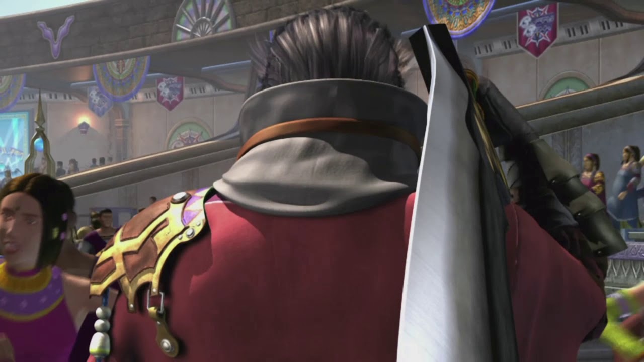 Final Fantasy X Remaster - Auron fight scene in Luca - YouTube