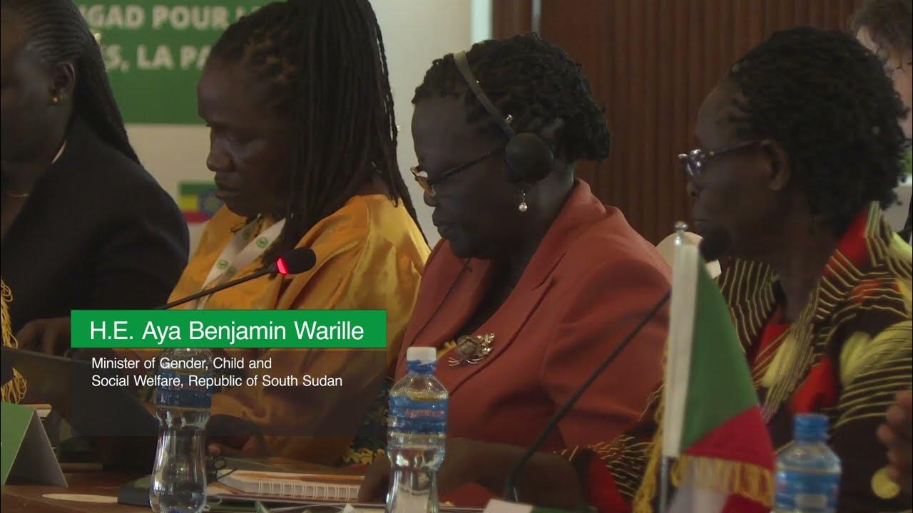 HE Aya Benjamin Lib Warille, Minister of Gender, Child and Social ...