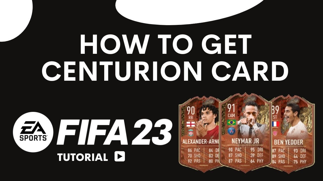 How to get centurion card FIFA 23 - YouTube