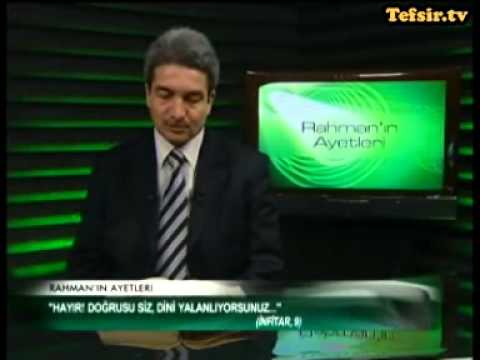 İnfitar  Suresi Kuran Tefsiri  Tüm  Ayet  Prof.Dr. Şadi Eren