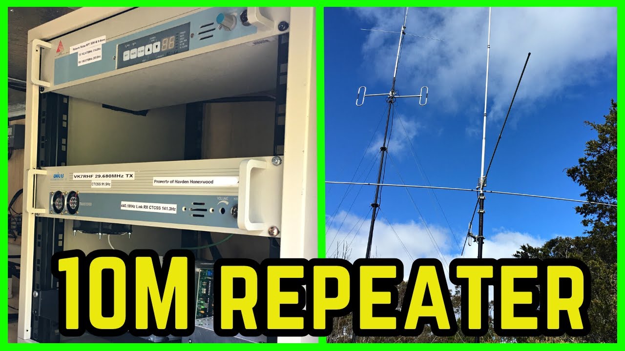 10 Meter AllStarLink Repeater System - YouTube