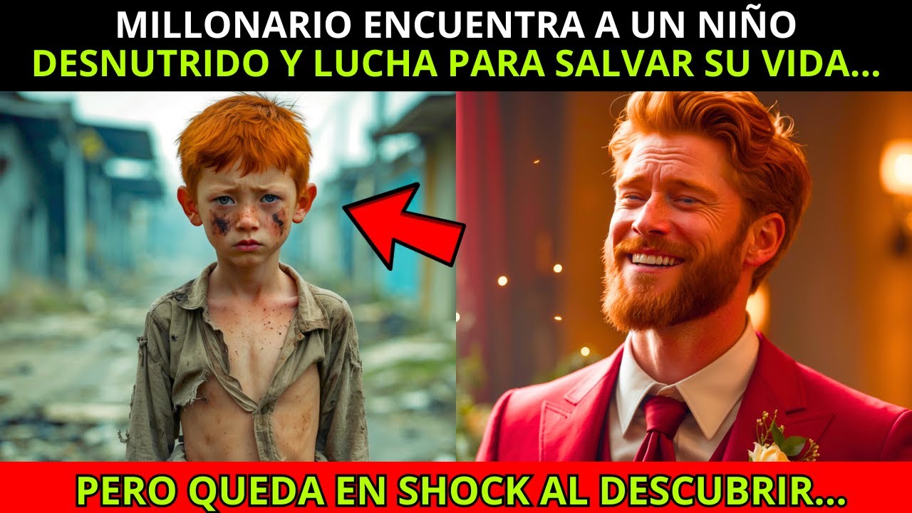 MILLONARIO ENCUENTRA A UN NIÑO DESNUTRIDO Y LUCHA PARA SALVAR SU VIDA ...