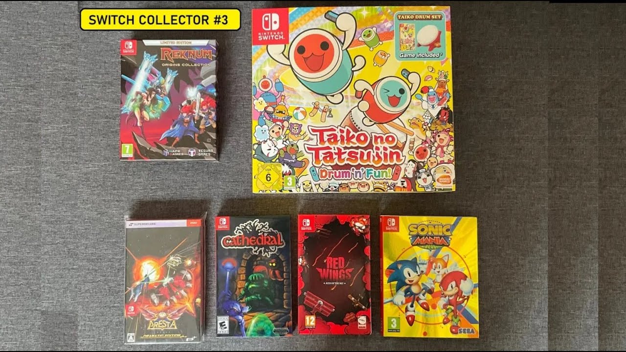 [COLLECTOR #3] Coffrets Switch Collectors - YouTube