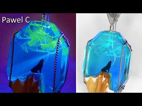 Wolf in Epoxy Resin / RESIN ART / Part 2