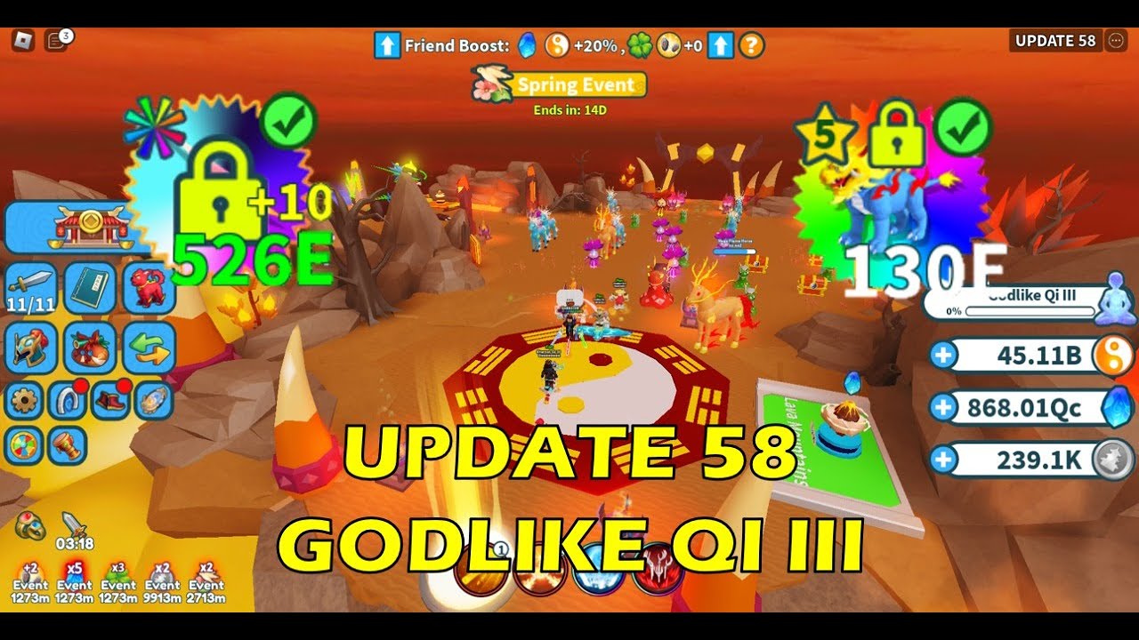 UPDATE 58 | SCALING THUNDERBOLT 526E | UPGRADE GODLIKE QI III - Weapon ...