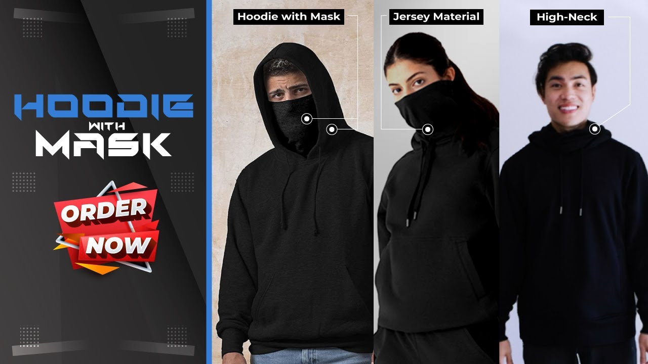 Hoodie with Mask - YouTube