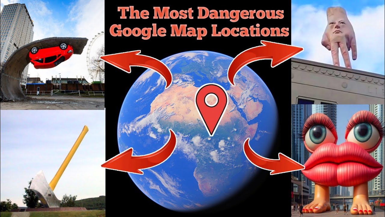 The Most Scariest Places On Google Maps 🌎 in Real - YouTube