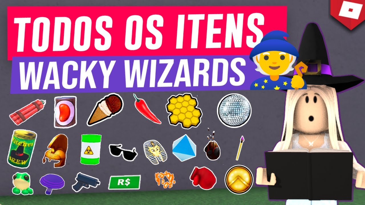 COMO PEGAR TODOS OS INGREDIENTES NO WACKY WIZARDS *ATUALIZADO 2024 ...