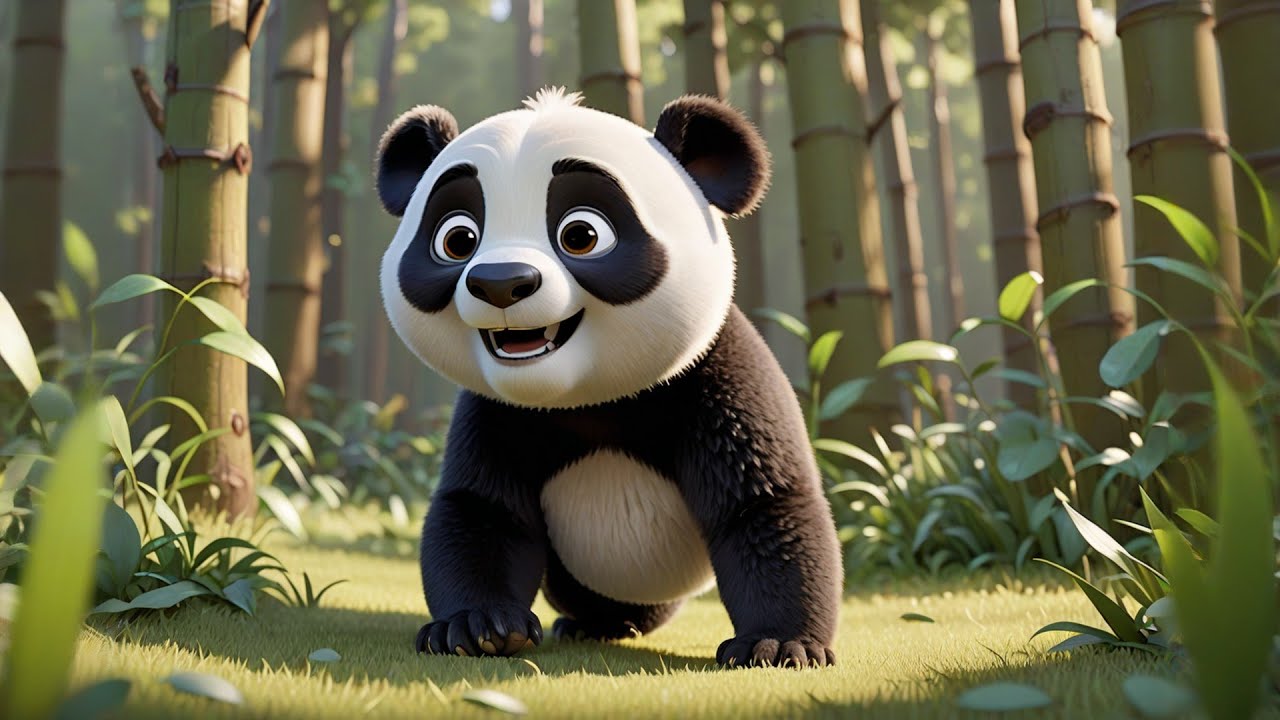 Three Tiny Pandas Sing the ABC | Alphabet Song for Kids | Nursery ...