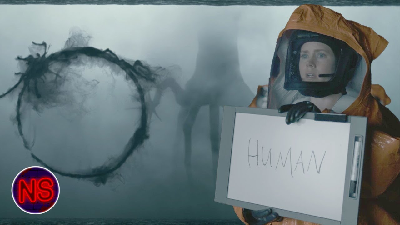 Alien Language | Arrival (2016) | Now Scaring - YouTube
