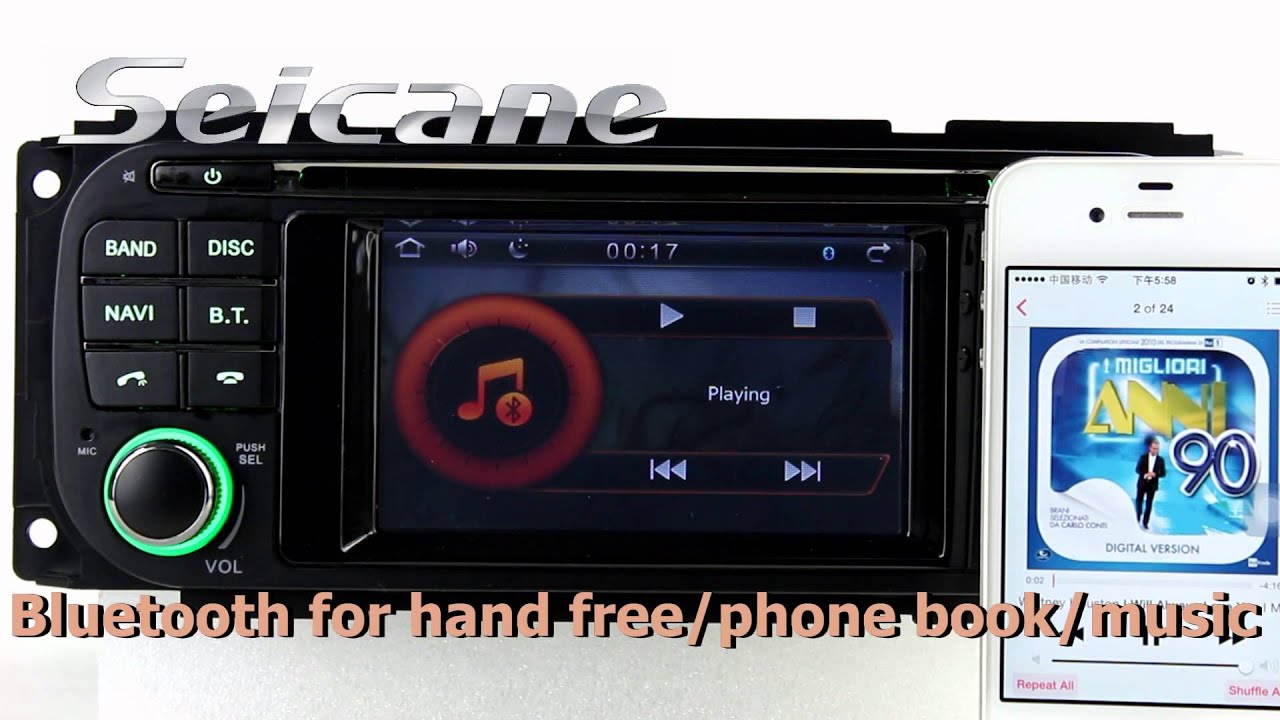Dodge Caravan audio system,2004-2007 CD radio upgrade to in dash dvd ...