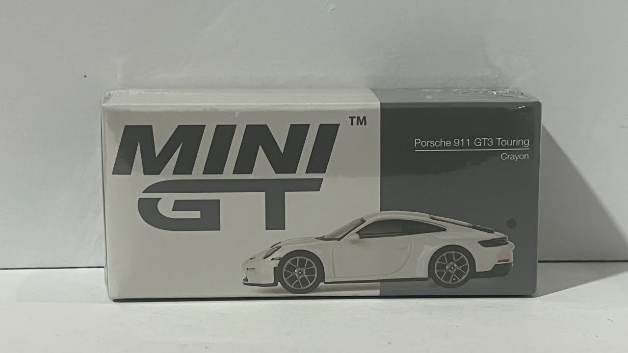 Crayon is a Color? Unboxing a Porsche 911 GT3 Touring by Mini GT - YouTube