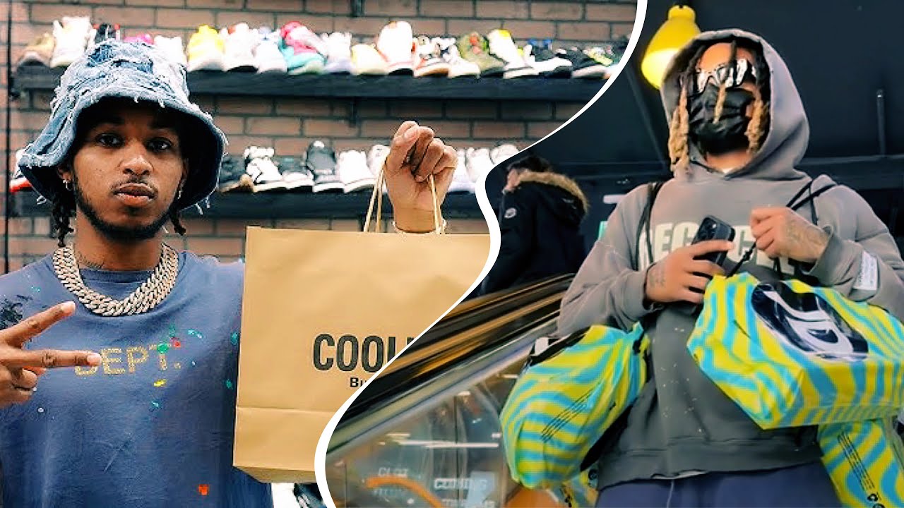 DDG Gives Away FREE Designer Shoes To Random Fans AMAZING - YouTube