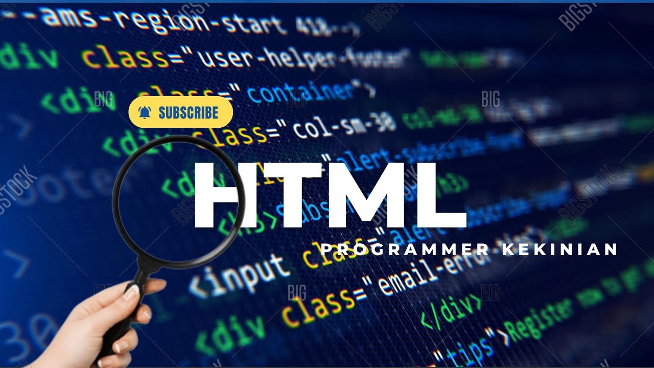 Programmer HTML dari Nol - YouTube