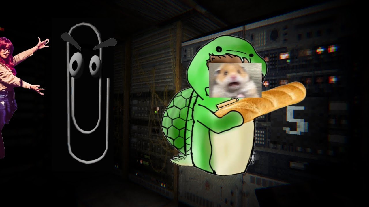 The world's scariest paper clip (very spoopy) - YouTube