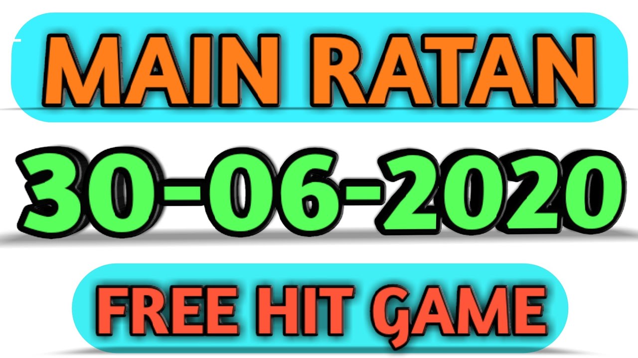 Main Ratan Open 30-06-2020, main ratan open to close trick, main ratan ...