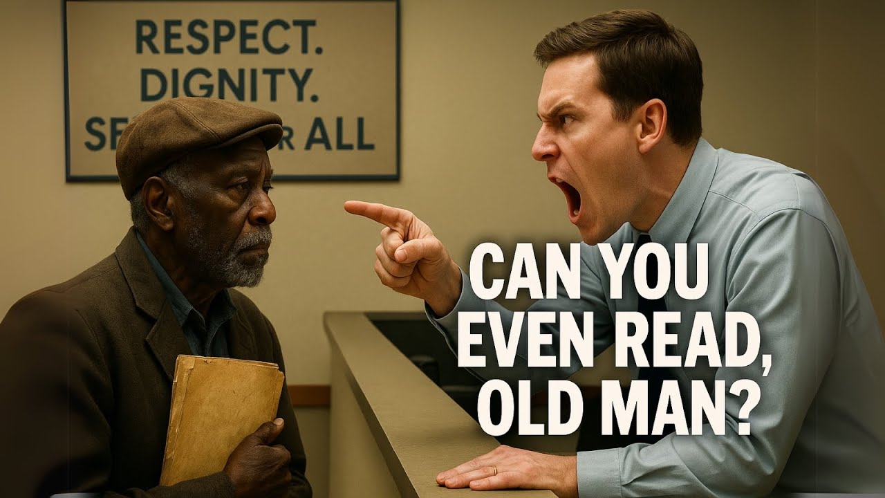 “Can You Even Read, Old Man?” — The Day They Tried to Erase a War Hero ...