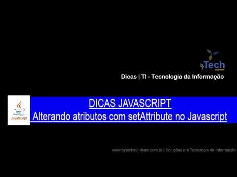 Aula 12 - Alterar atributos com setAttribute no JavaScript? - YouTube