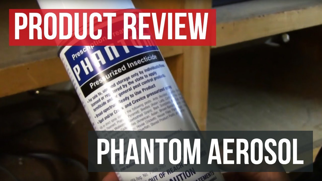 Phantom Insecticide Aerosol (How To) - YouTube