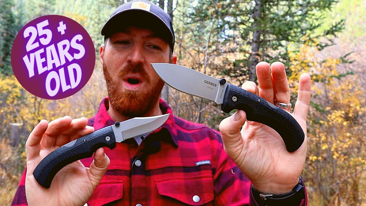 25 + Years Later GERBER GATOR POCKET KNIVES - YouTube
