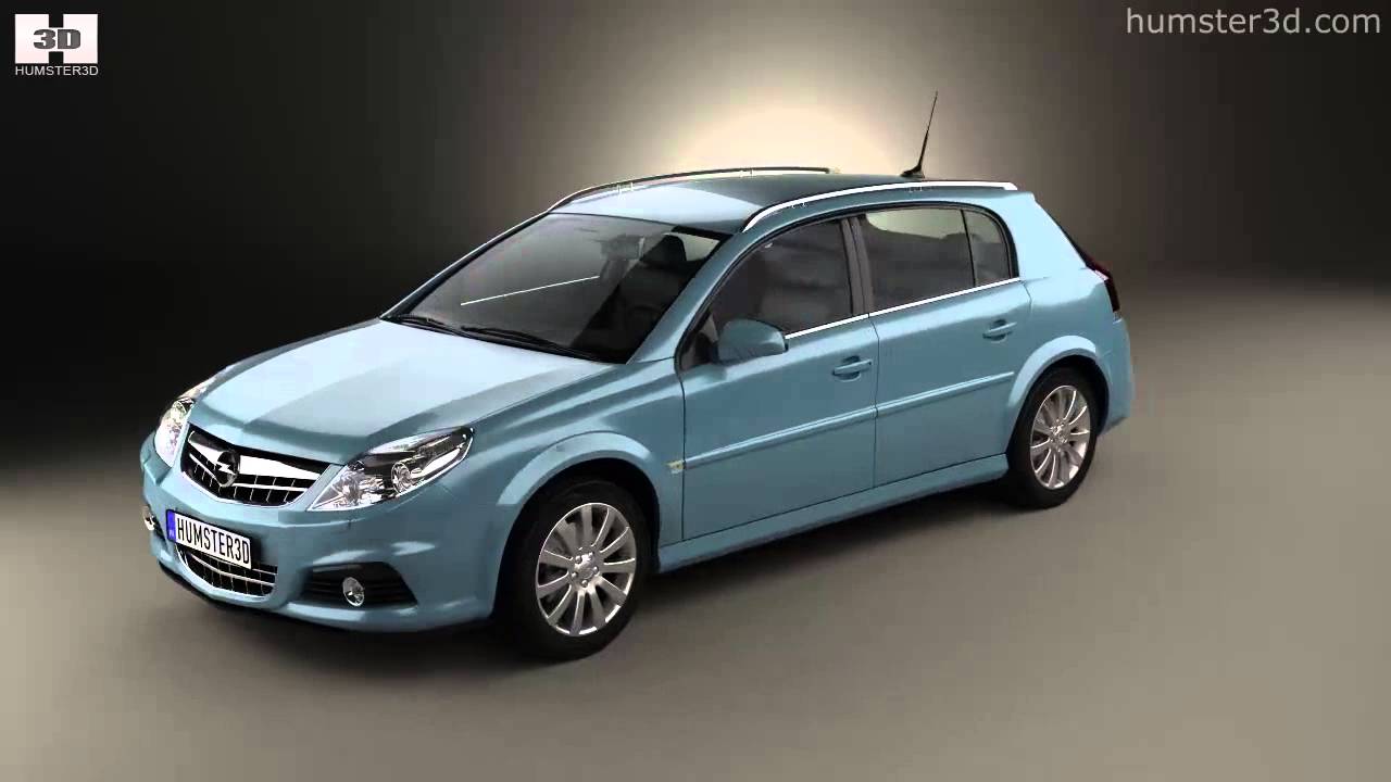 Opel Signum 2008 3D model by 3DModels.org - YouTube