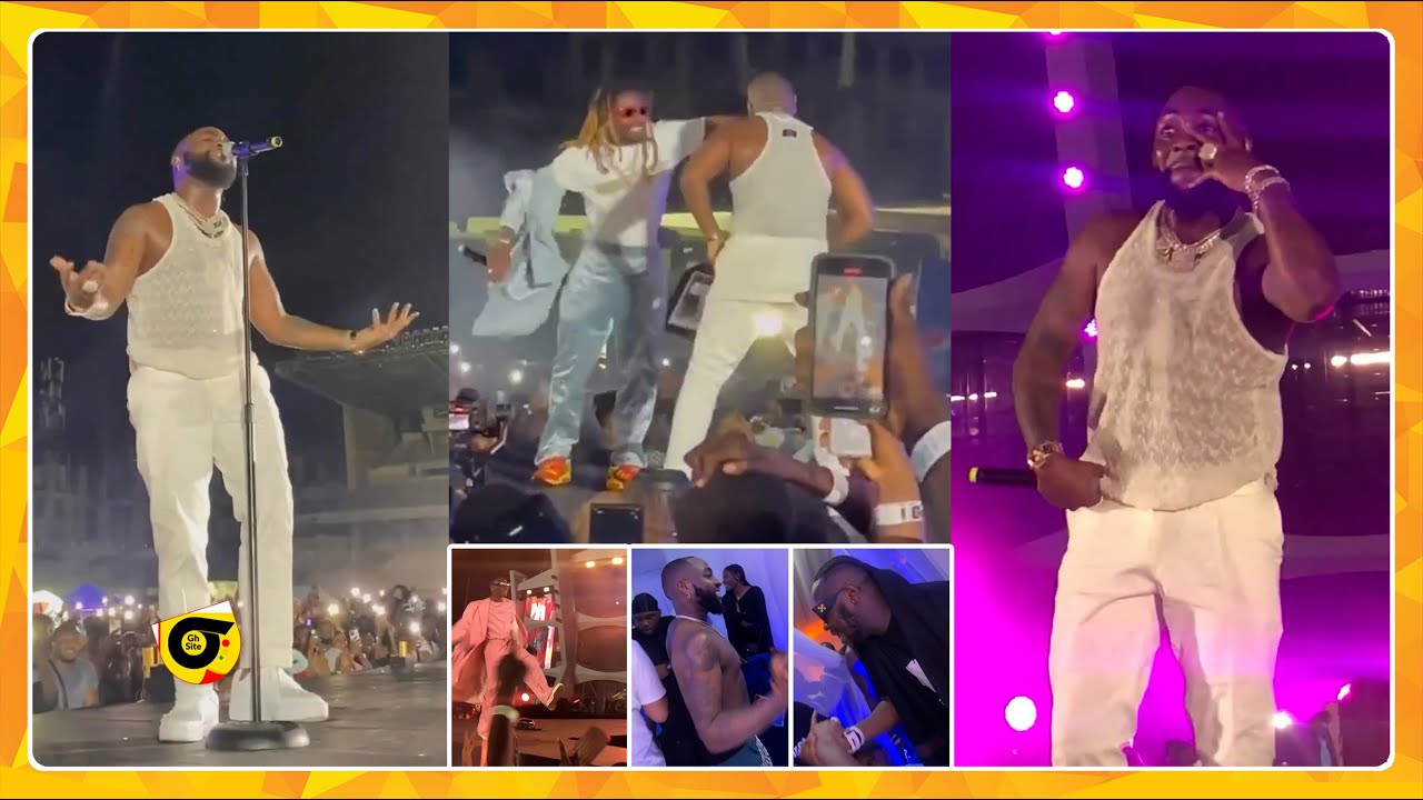 Beautiful moments! Davido made history with Asake & Spyro at his ...