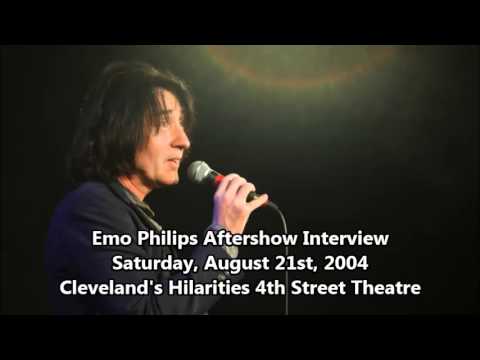 2004 Emo Philips Aftershow Interview at Cleveland's Hilarities - YouTube