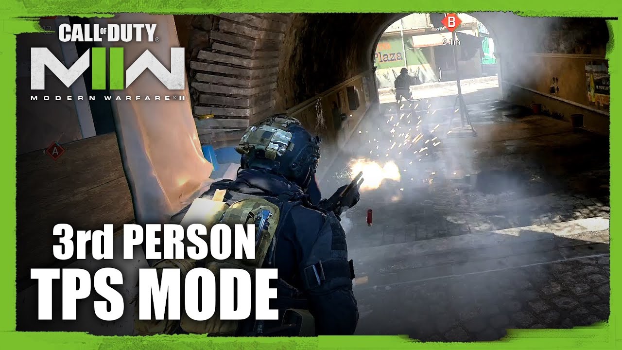 CoD:MWII β | 見やすい！TPS（3人称視点）モードプレイ - EAA - YouTube