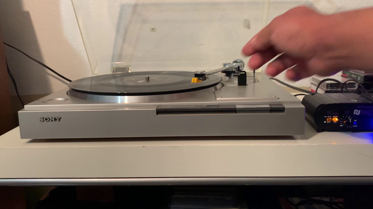 SONY PS-LX22 TURNTABLE RECORD PLAYER - YouTube