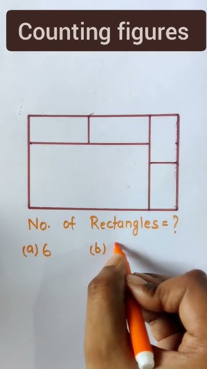 Find number of Rectangles |Counting figures | RAILWAY , NTPC , MTS , SSC, CGL #reasoning #shorts ...