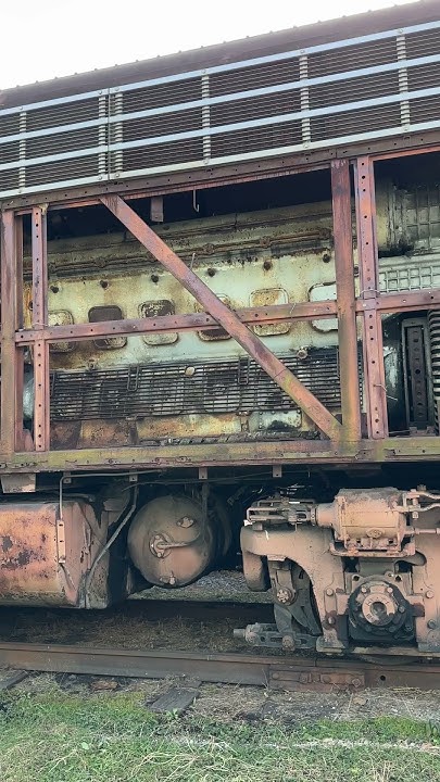 RF&P Railroad’s 1949 EMD E8A SN: 1002 slowing rusting away at the Virginia Museum of ...