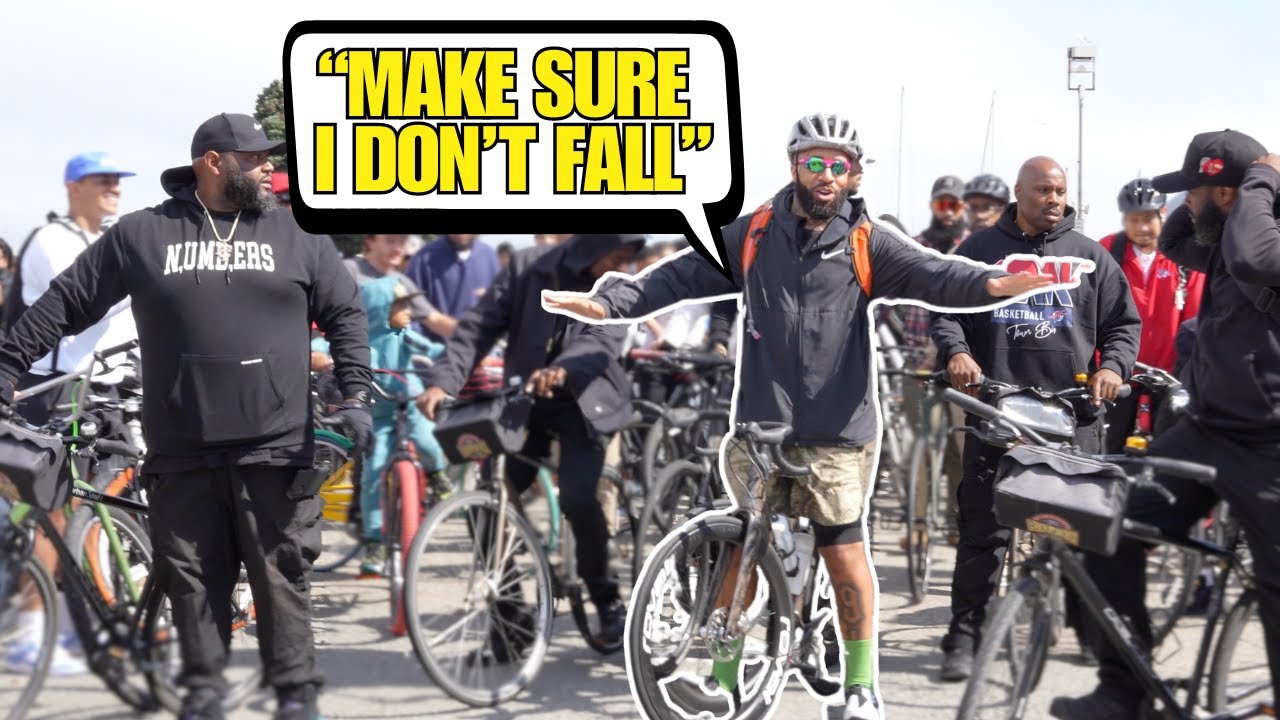 I WENT TO LARRY JUNE'S BIKE RIDE IN SAN FRANCISCO - YouTube