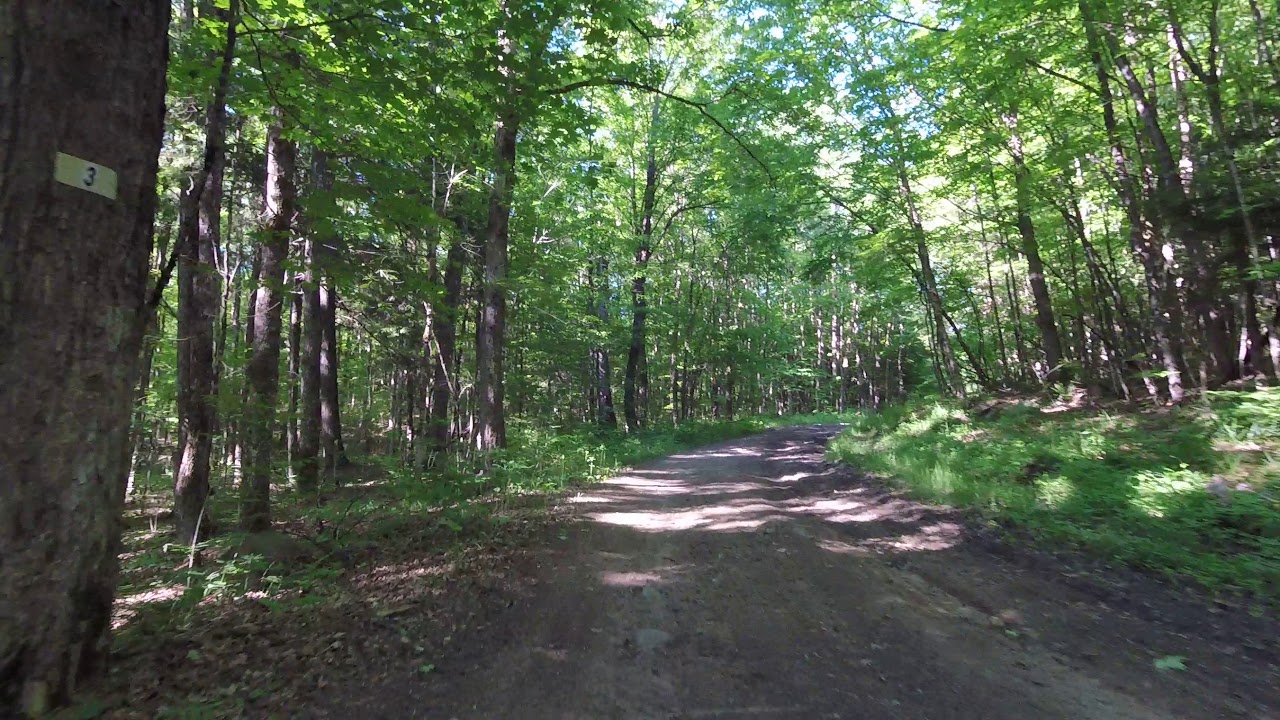 Cycling Tomahawk Trail To Gate Then Turning Around - YouTube